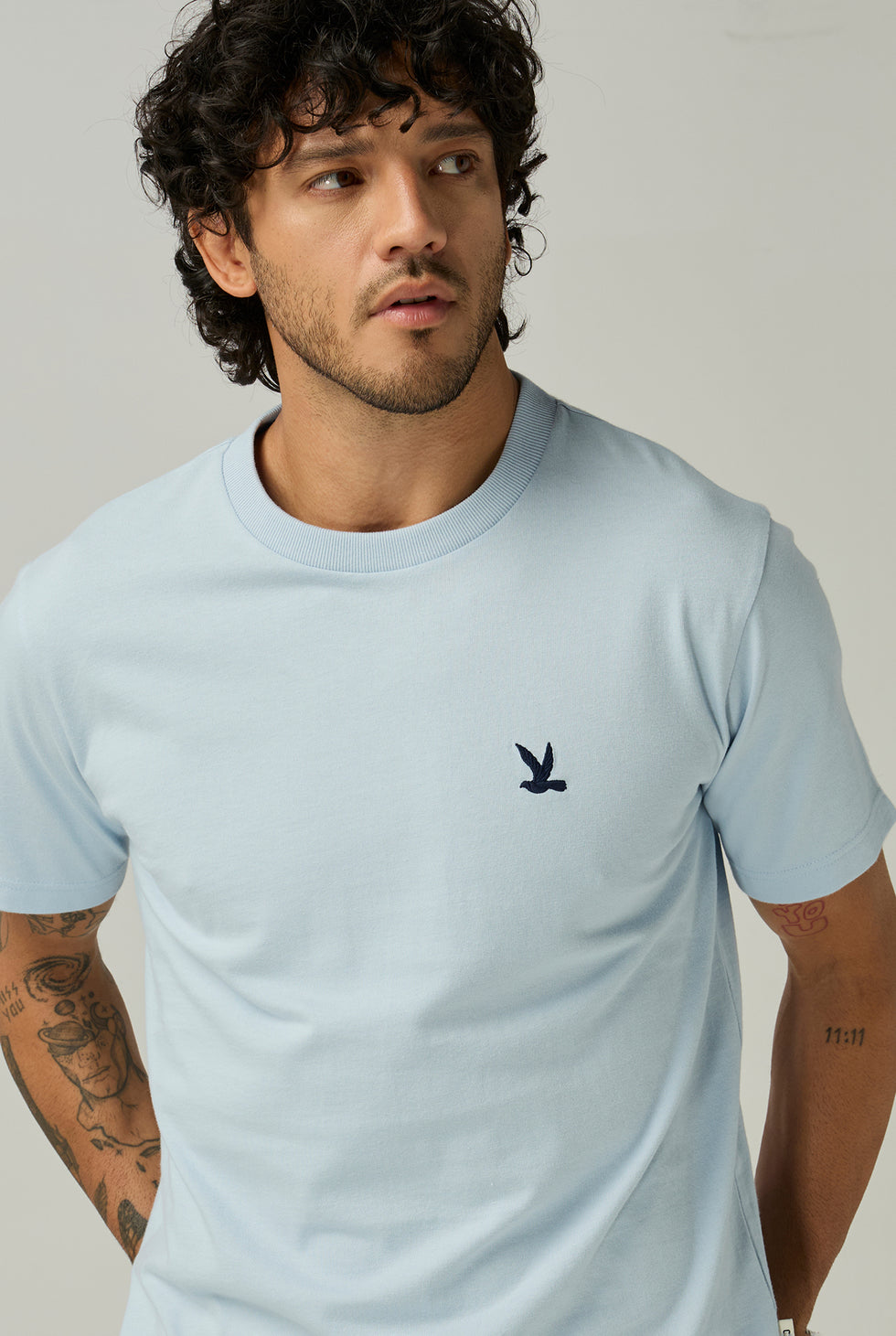 CC DOUBLE O BIRD LOGO ROUND NECK TEE – CC Double O Official Store