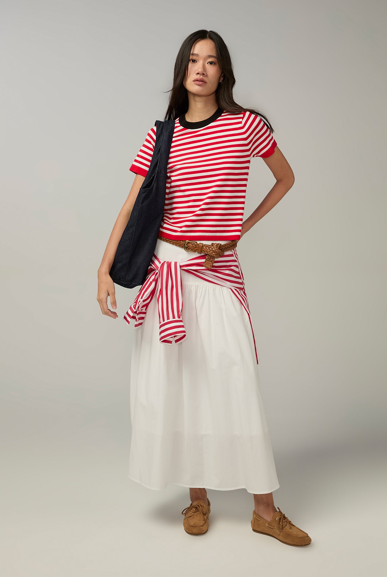 STRIPED KNITTED TEE – CC Double O Official Store